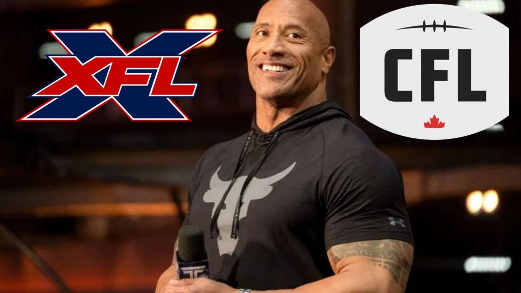 Dwayne Johnson Plans XFL Merger with the CFL
